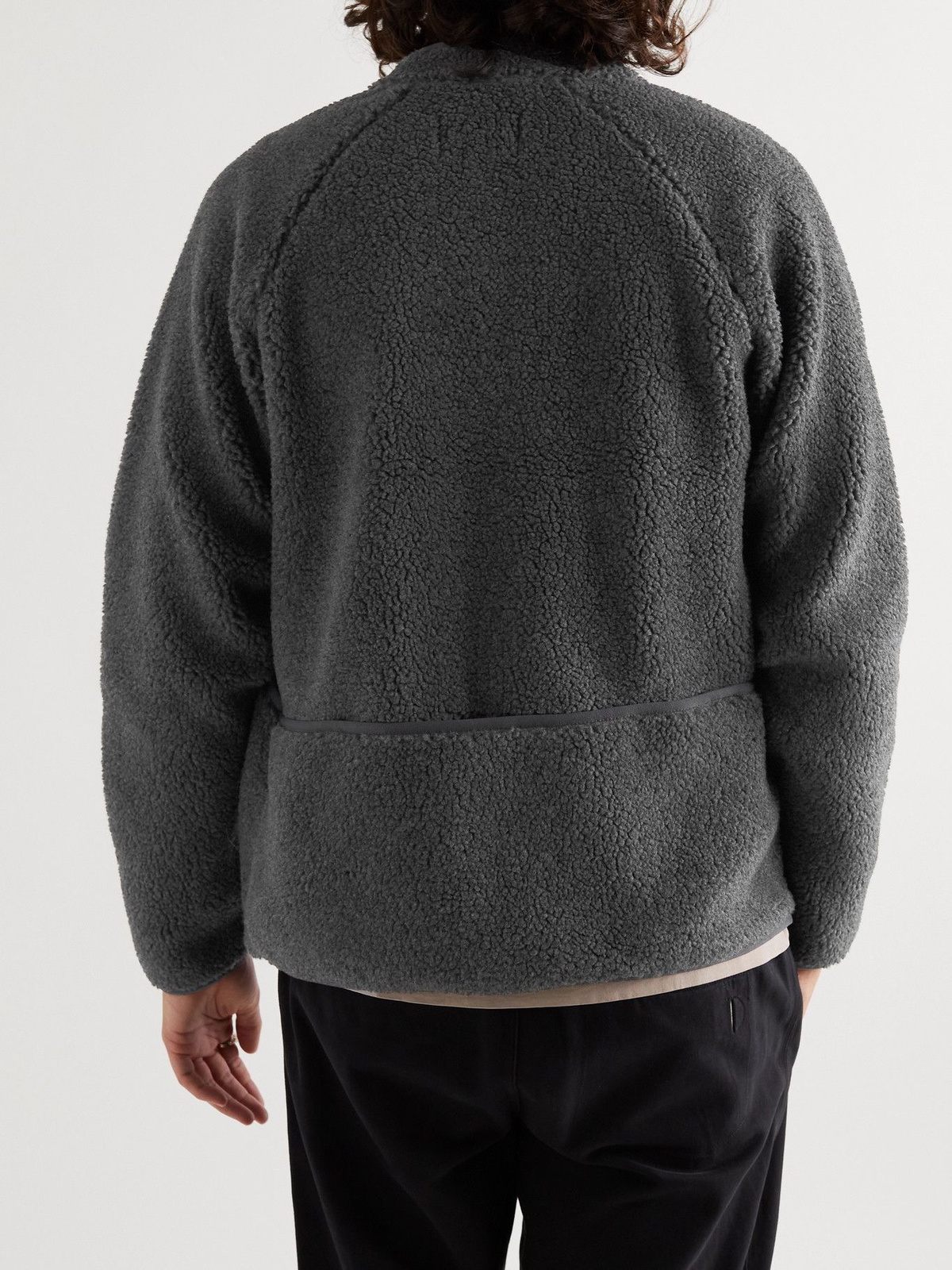 Folk - Puzzle Fleece Jacket - Gray Folk