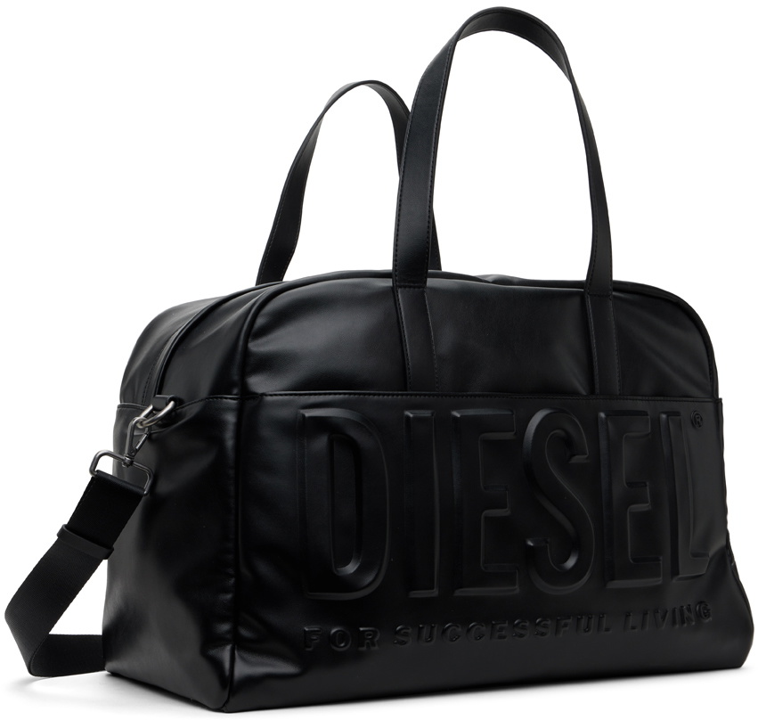 Diesel Black DSL 3D Duffle Bag Diesel