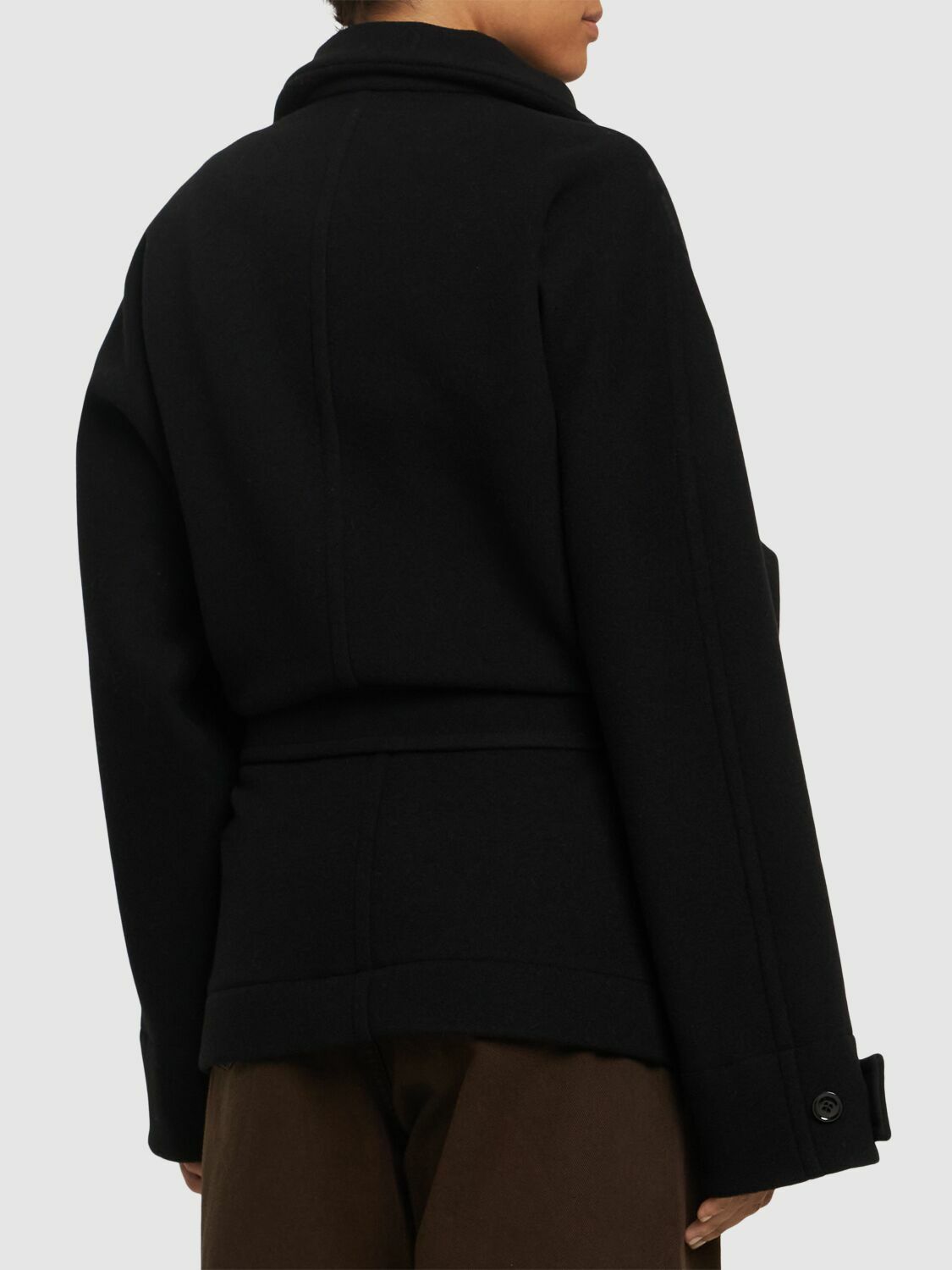 LEMAIRE Double Wool Short Coat Lemaire