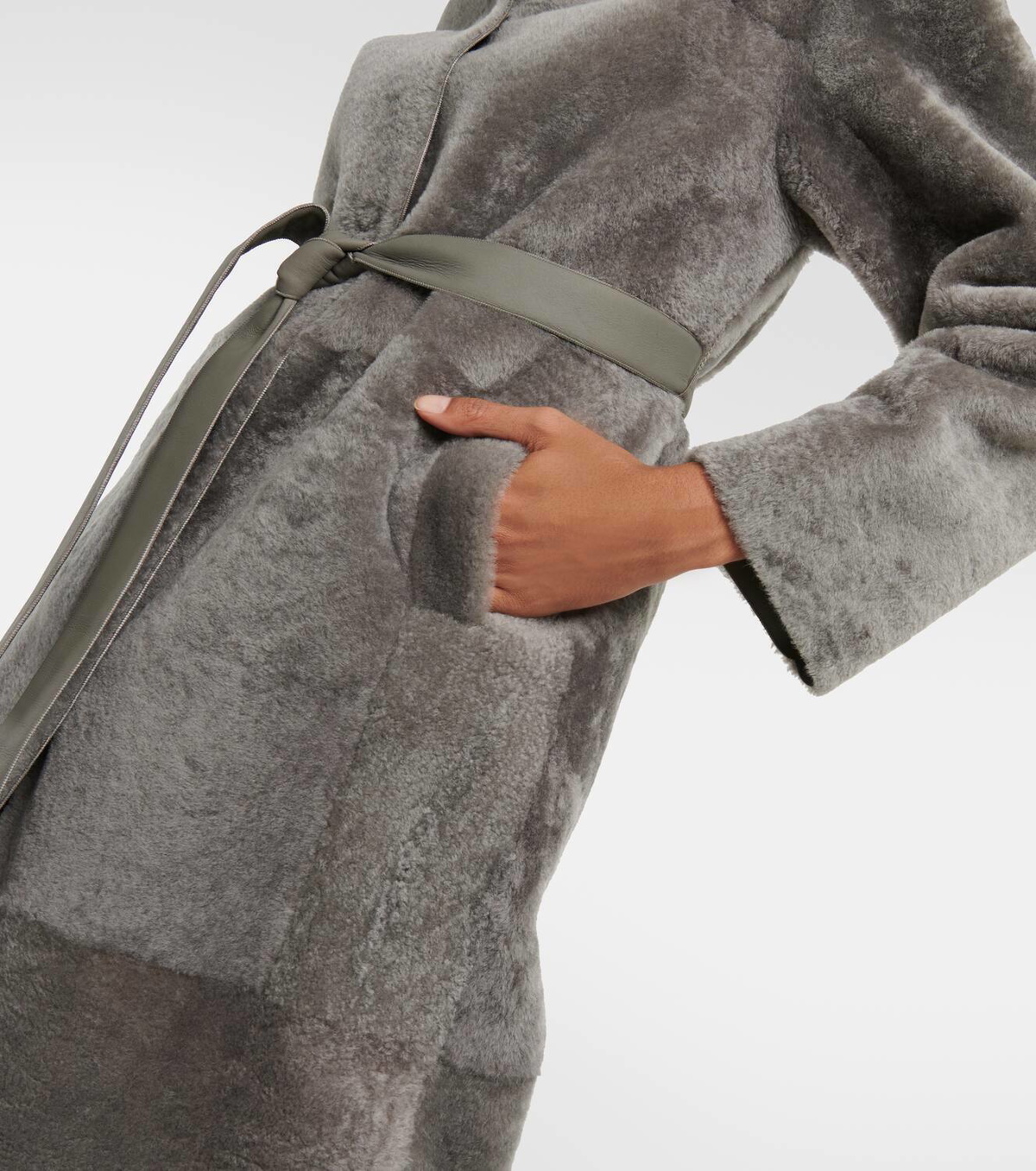 Blancha Reversible shearling coat Blancha