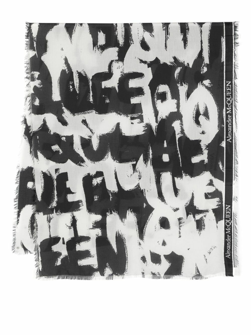 ALEXANDER MCQUEEN - Scarf With Logo Alexander McQueen