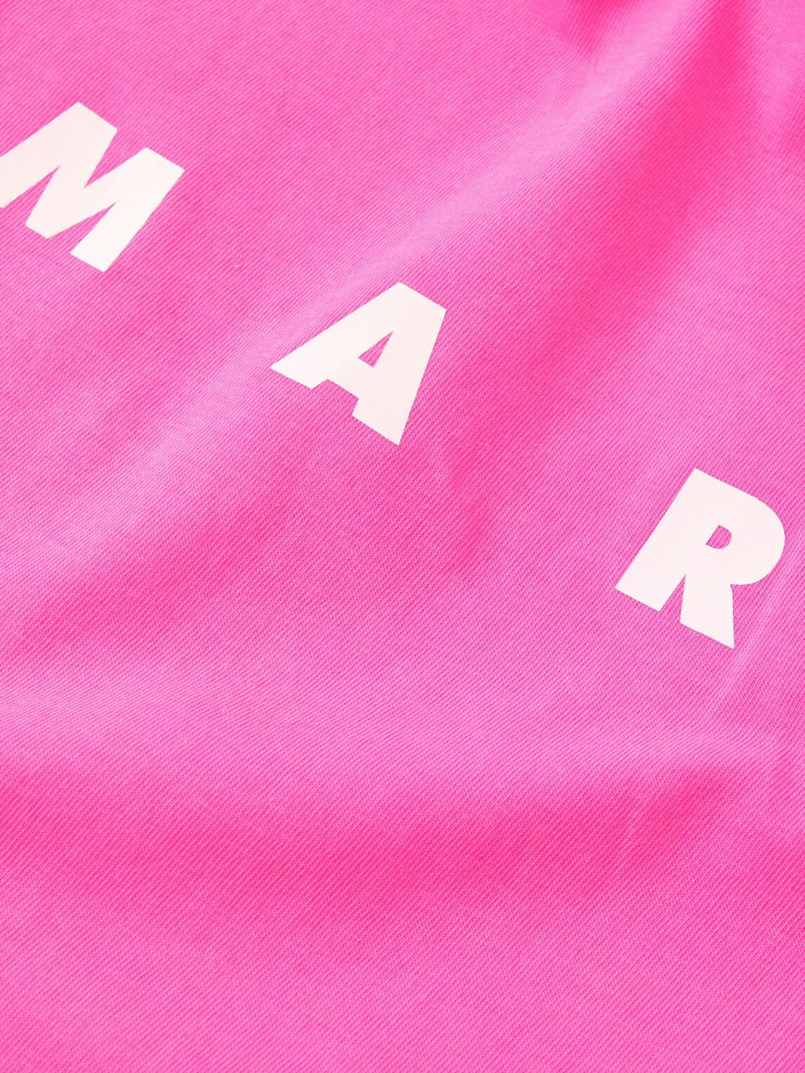 Marni Kids - Logo-Print Cotton-Jersey T-Shirt - Pink