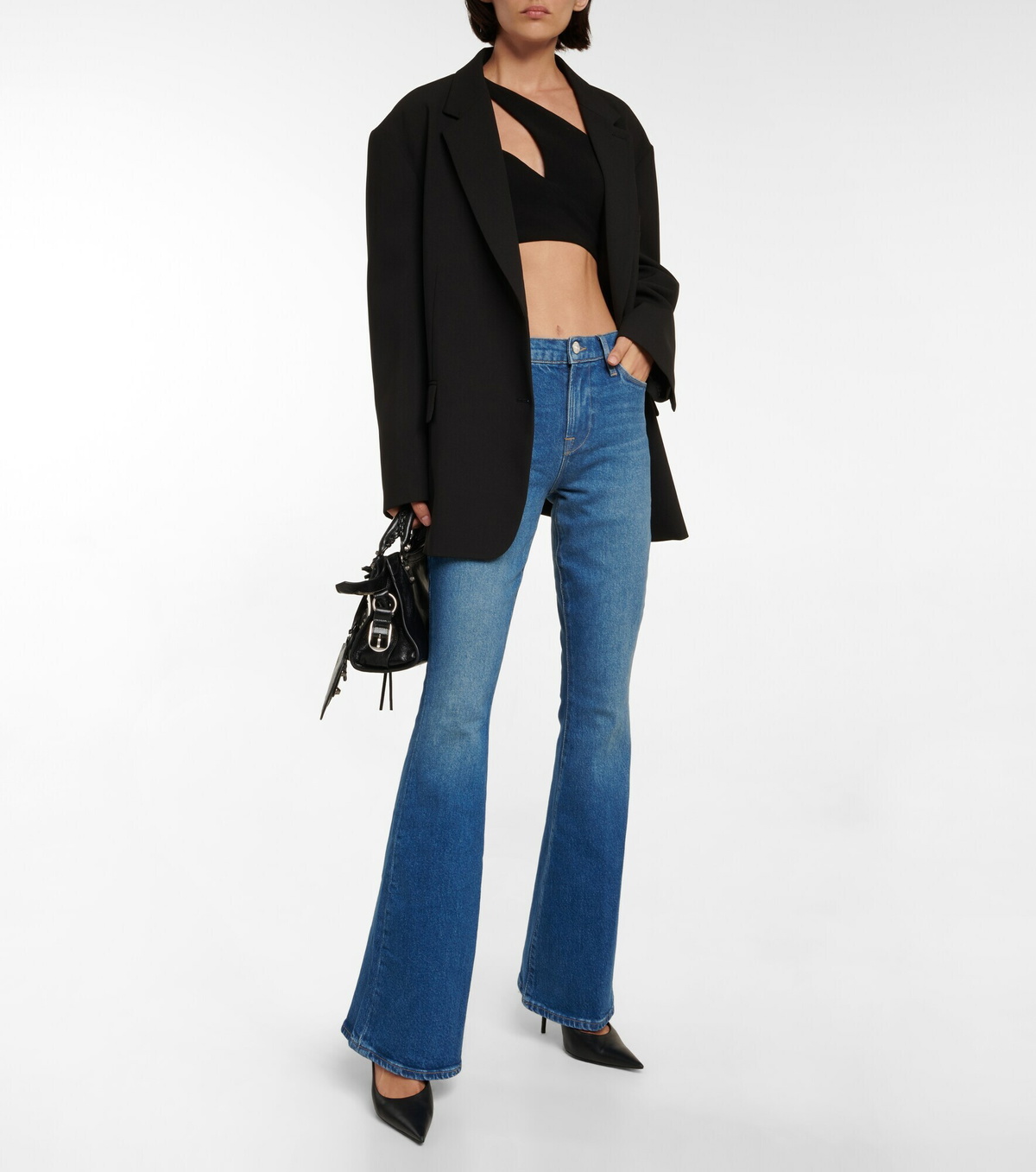 Frame - Le High Flare high-rise jeans Frame Denim