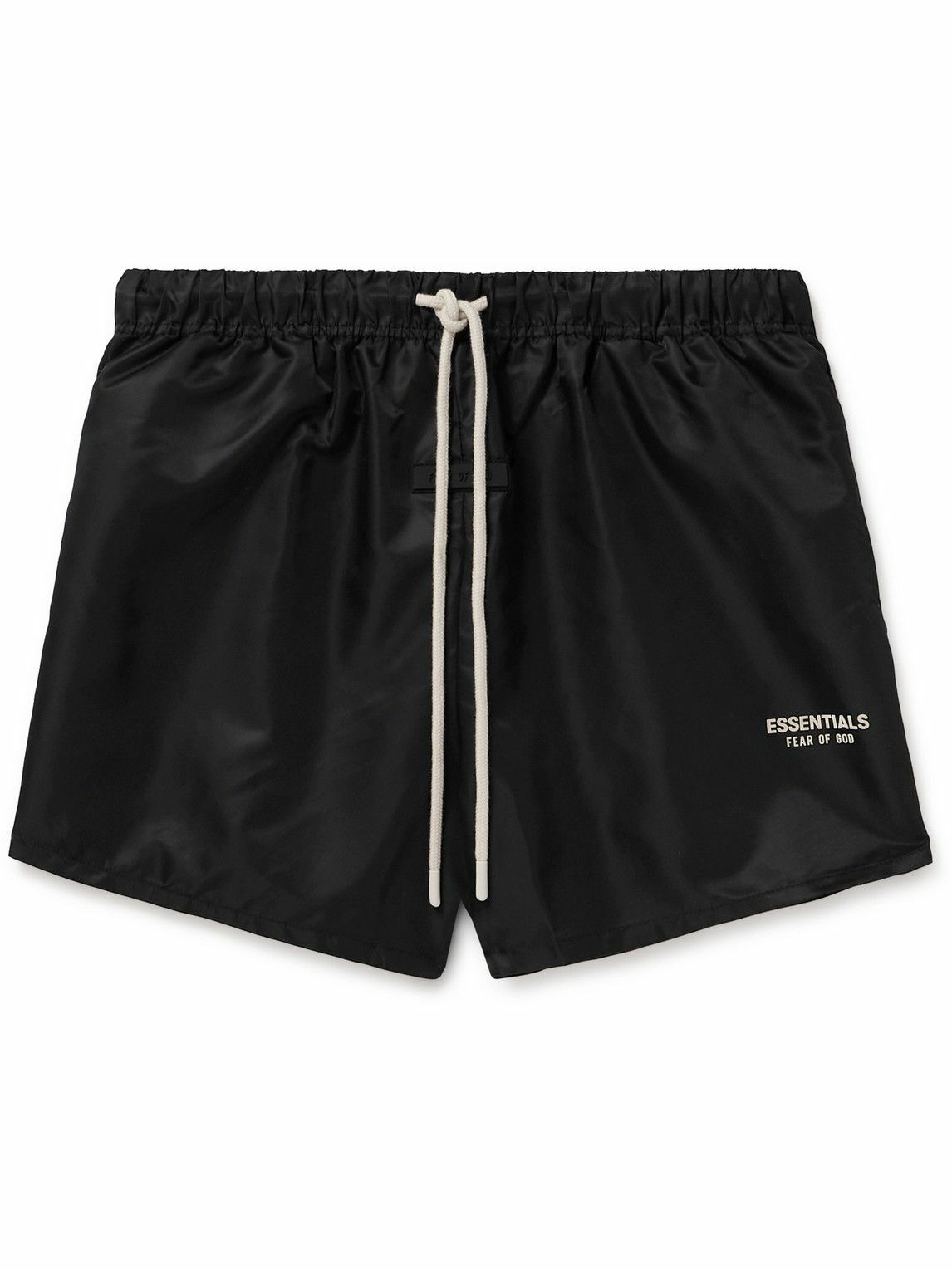 FEAR OF GOD ESSENTIALS - Logo-Appliquéd Straight-Leg Shell Drawstring ...