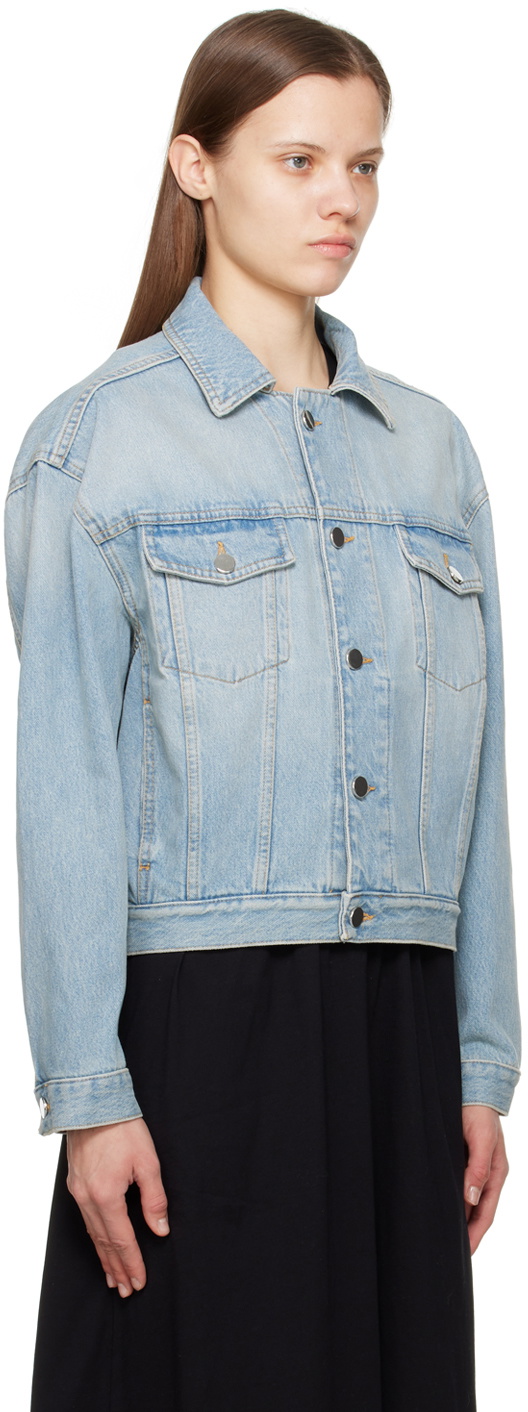 Loulou Studio Blue Dave Denim Jacket Loulou Studio