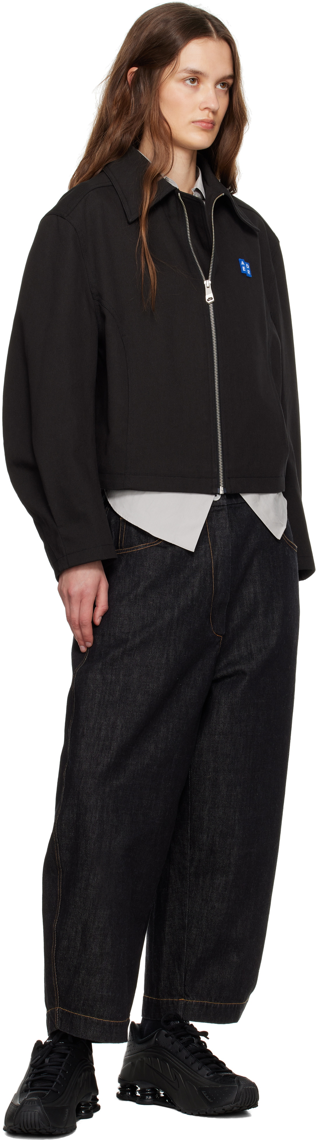 ADER error Black Zip Up Jacket ADER error