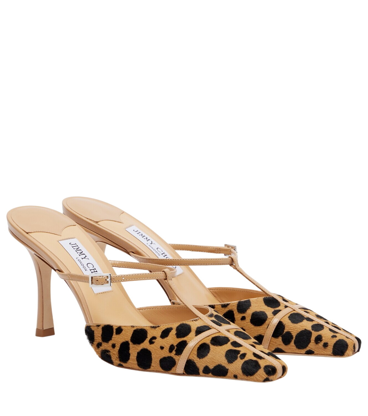 Jimmy Choo x Conner Ives Gloria 85 calf hair mules Jimmy Choo