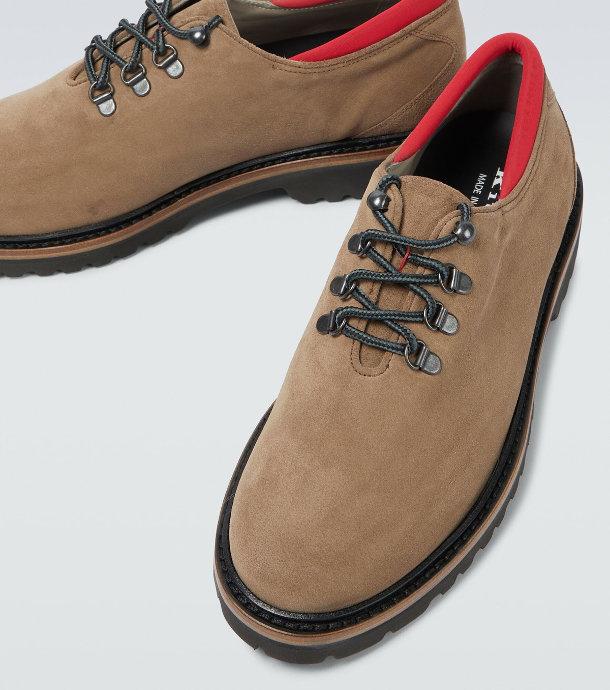 Kiton - Suede lace-up shoes Kiton