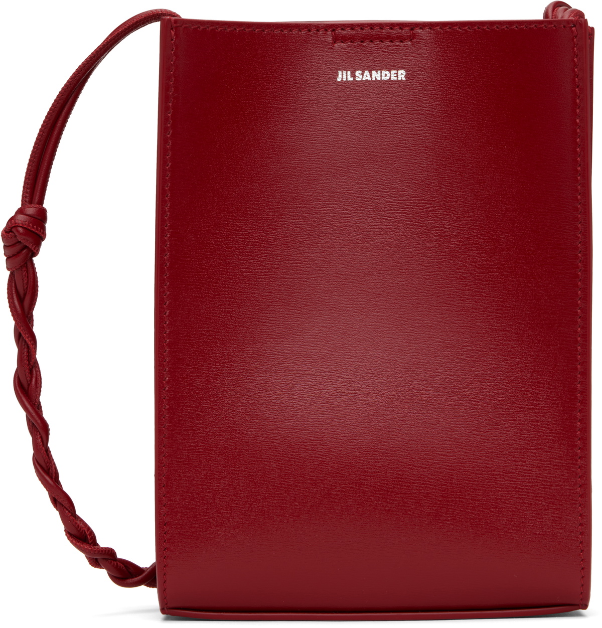 Jil Sander Red Tangle Small Bag Jil Sander