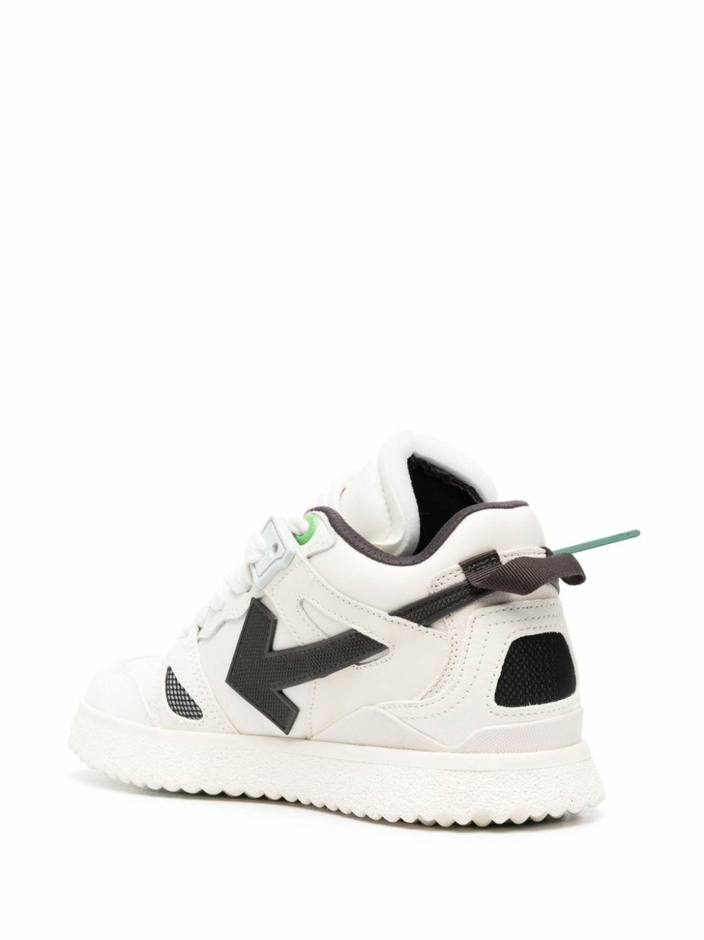 OFF-WHITE - Mid Top Sponge Sneakers Off-White
