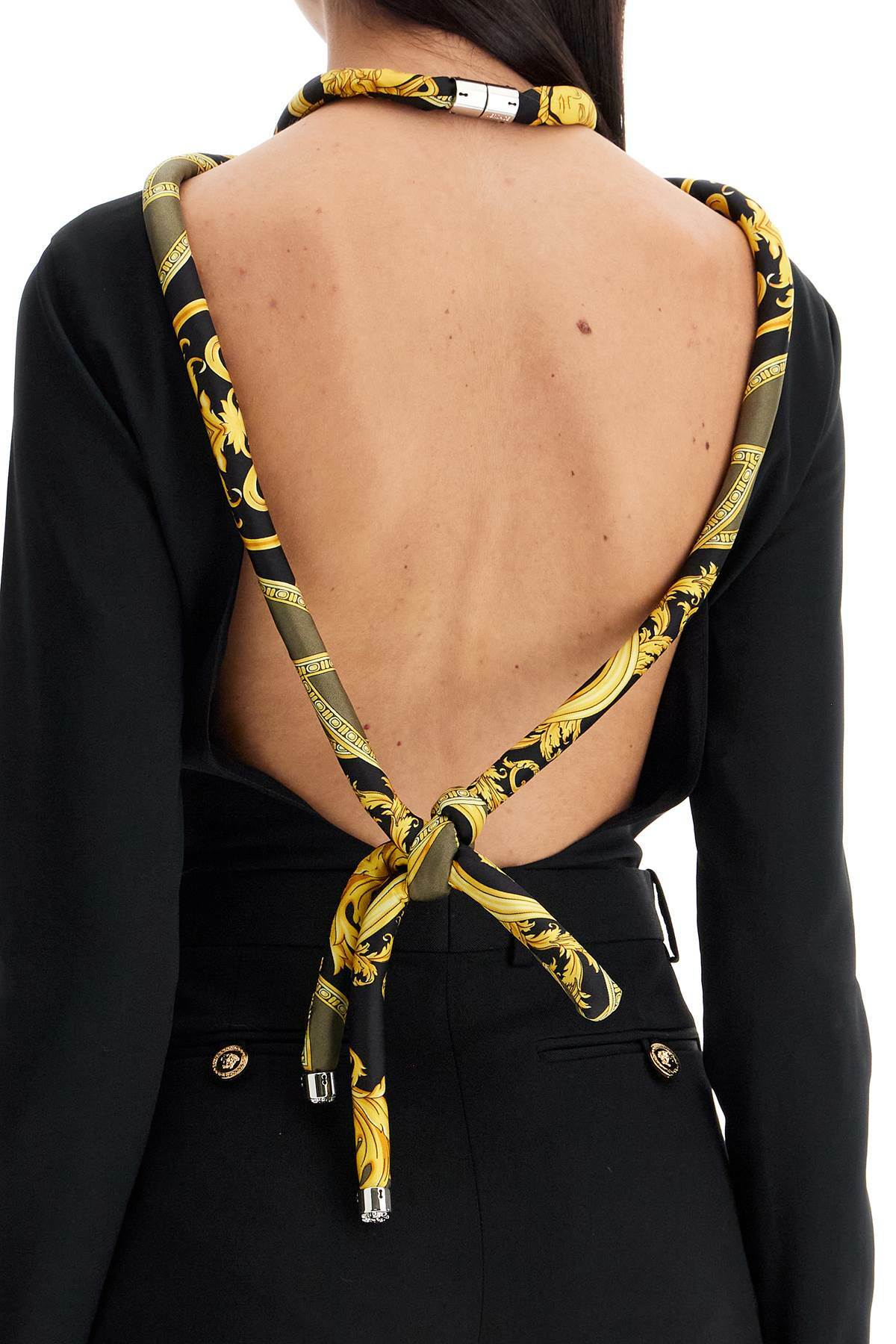 VERSACE "the body of the gods' cut Black Versace
