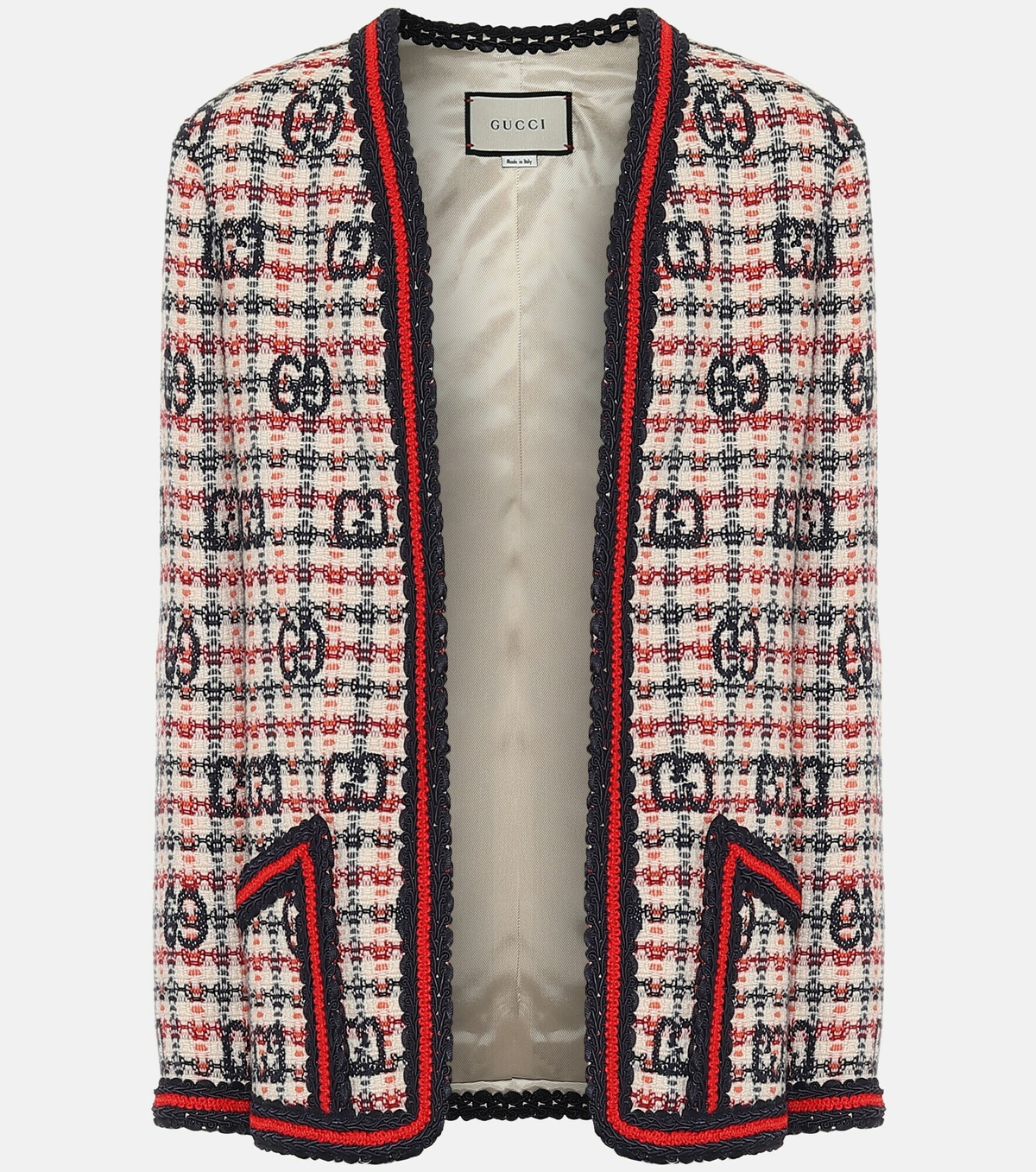 Gucci - Wool-blend tweed jacket Gucci