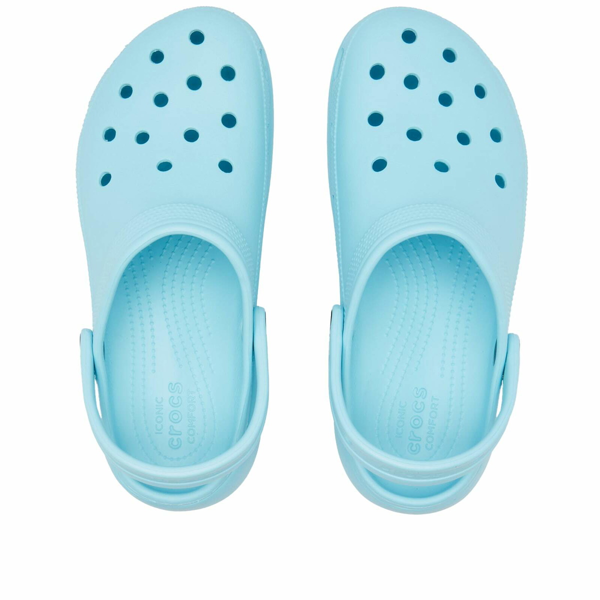 Crocs Women's Classic Platform Clog in Arctic Crocs