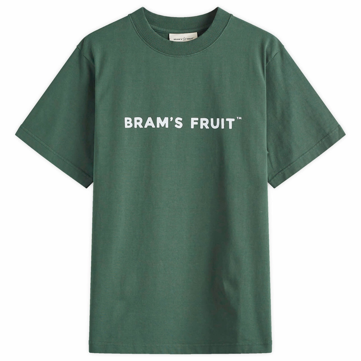 Bram's Fruit Men's Logo T-Shirt in Green Bram's Fruit