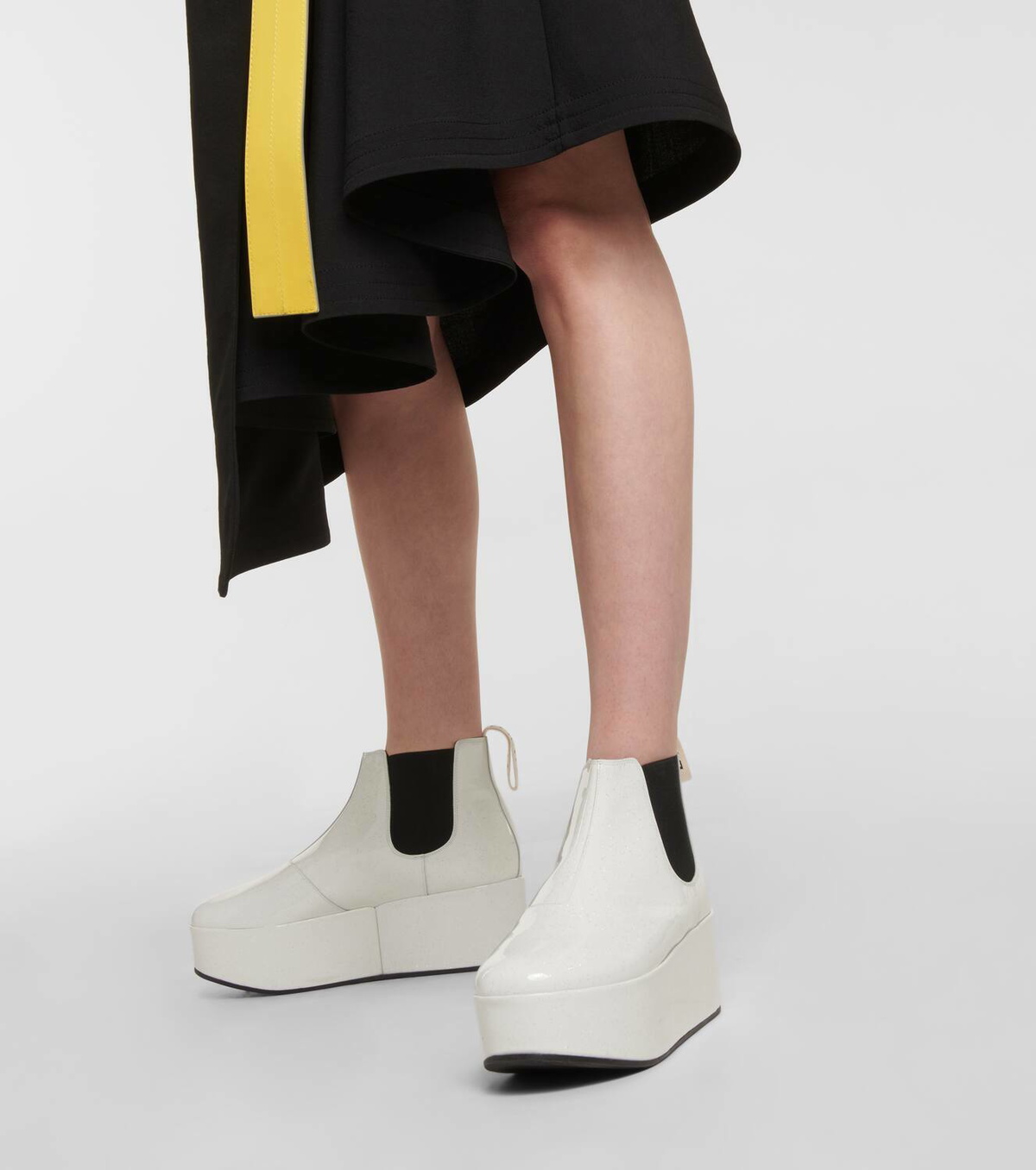 Loewe Patent leather platform Chelsea boots Loewe
