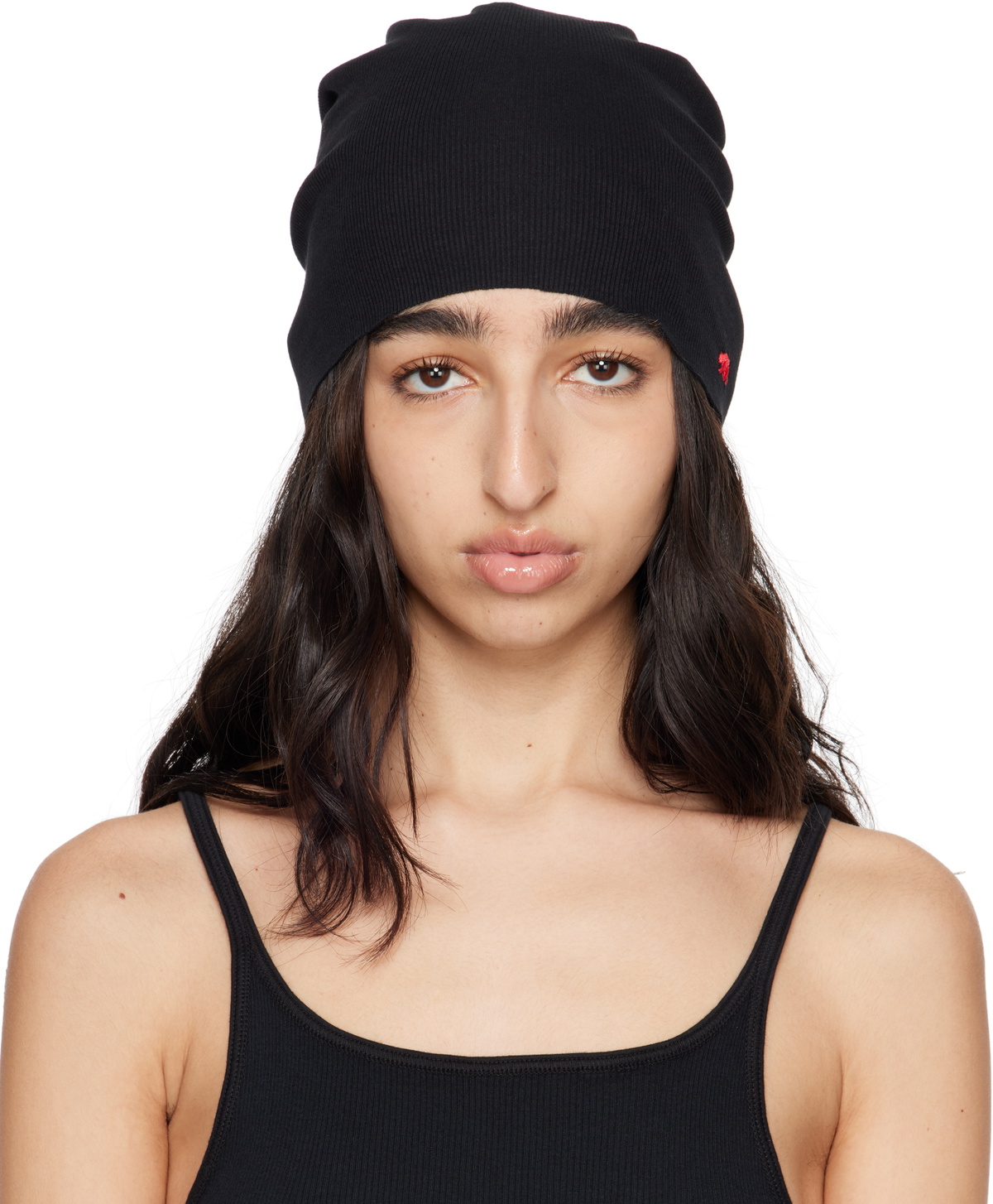 GREG ROSS Black Rib Beanie Greg Ross