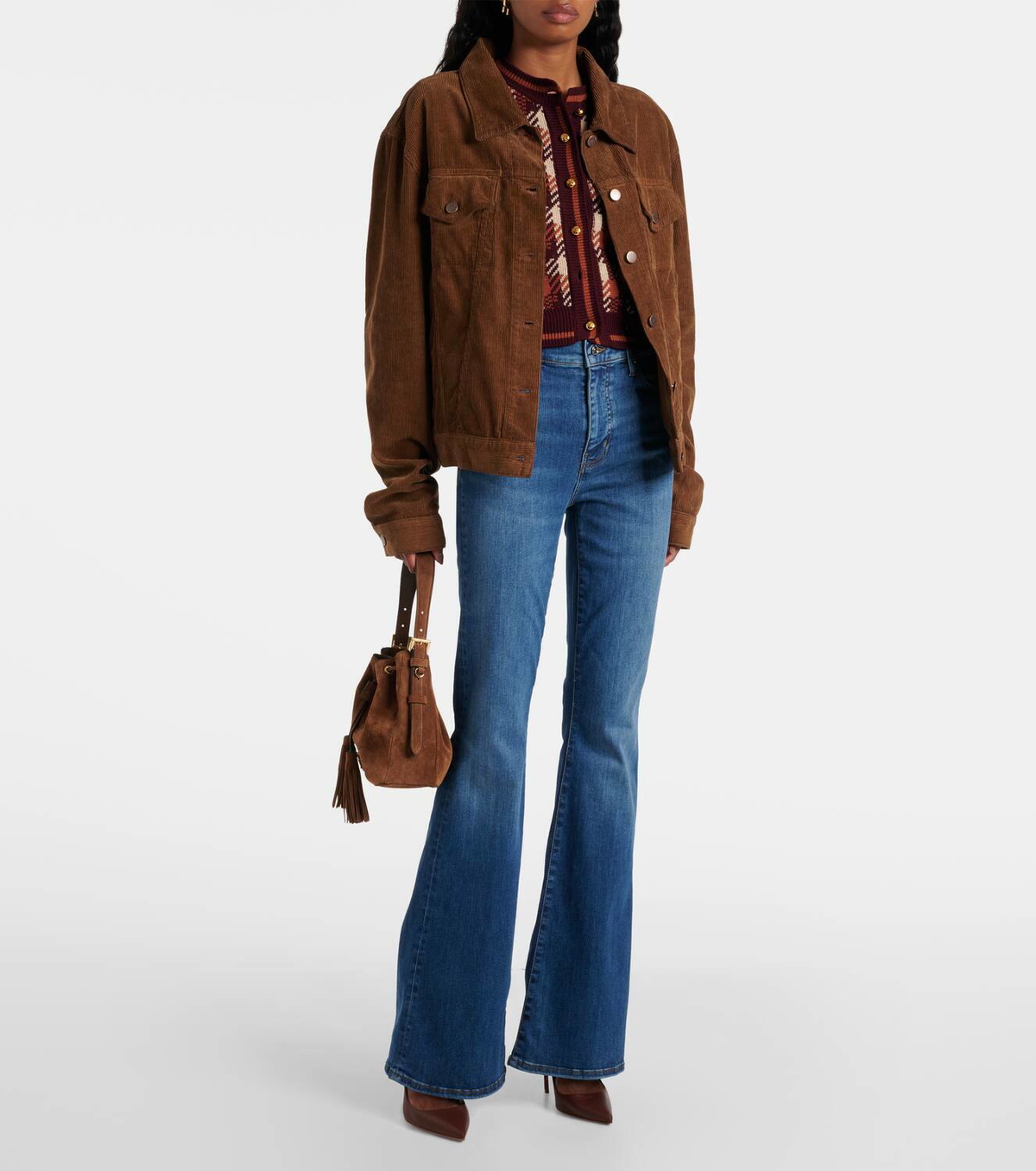 Frame Le High Flare high-rise flared jeans Frame Denim