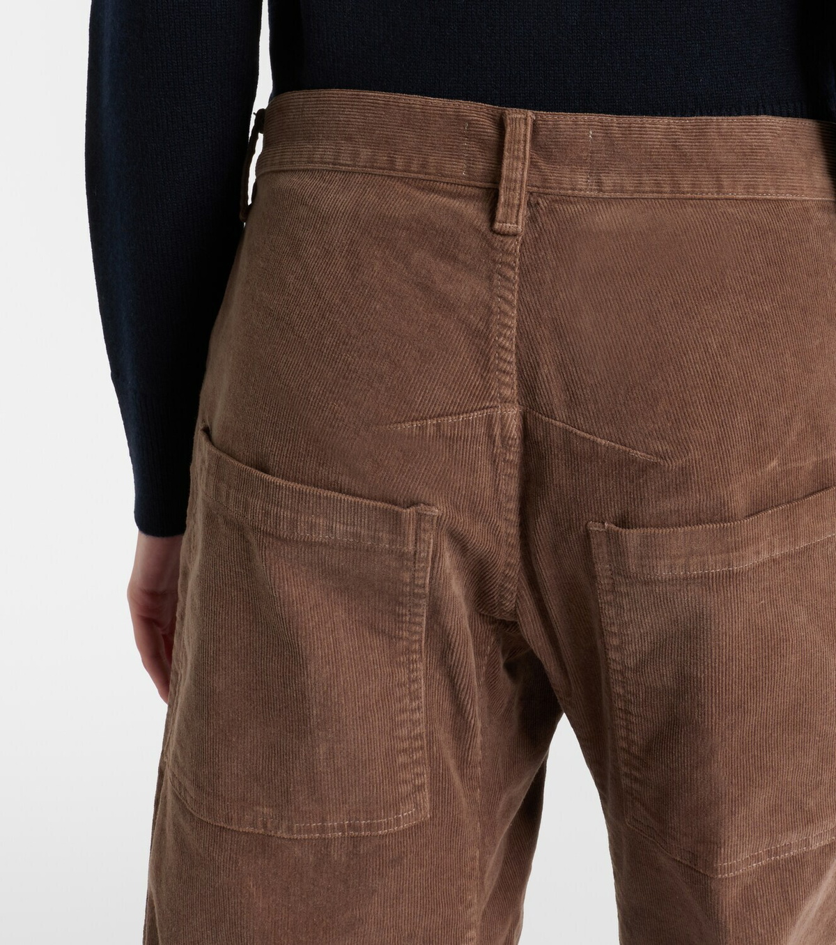 Nili Lotan Shon corduroy barrel-leg pants Nili Lotan