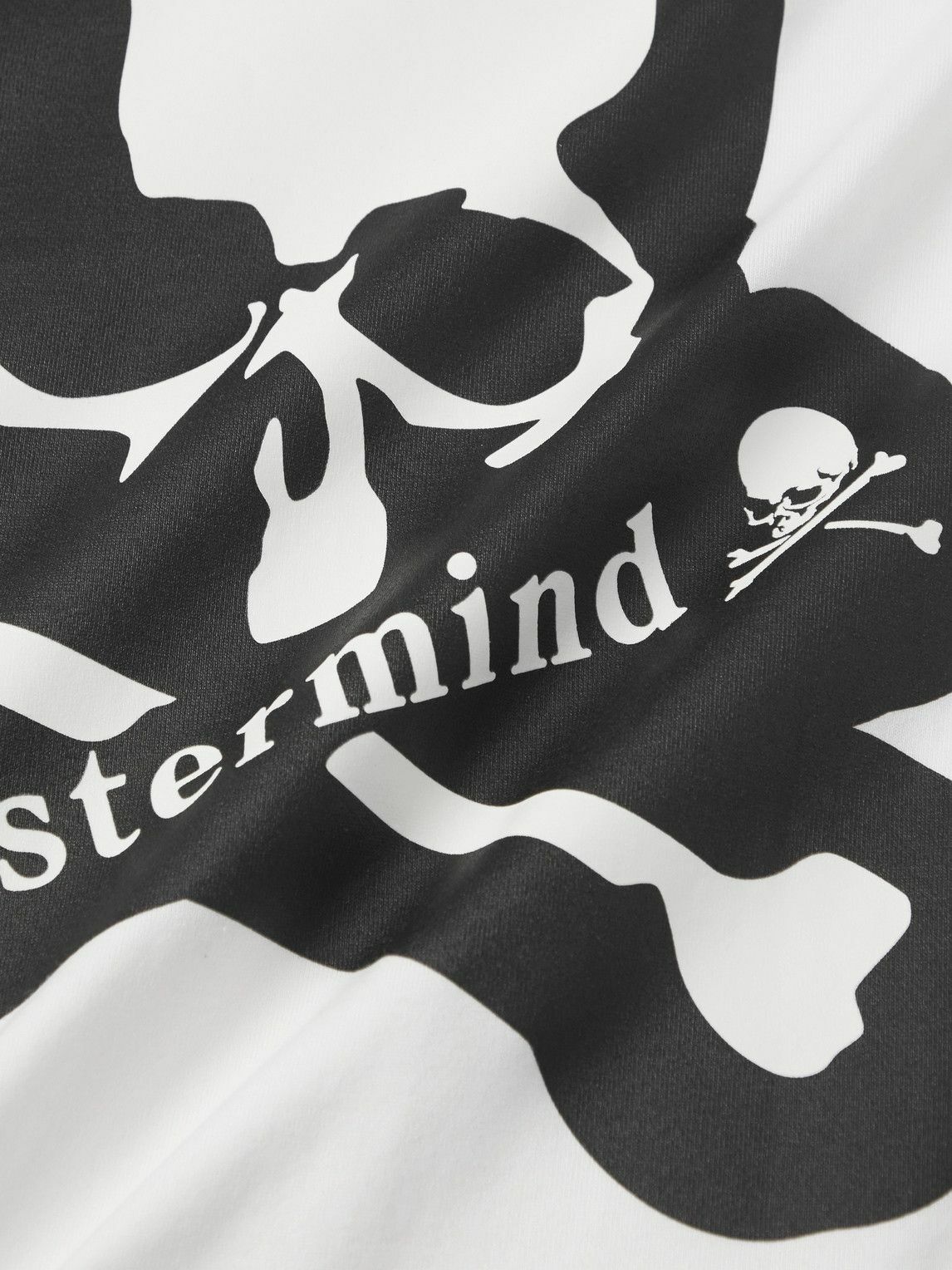 Mastermind World - Logo-Print Cotton-Jersey T-Shirt - White MASTERMIND ...