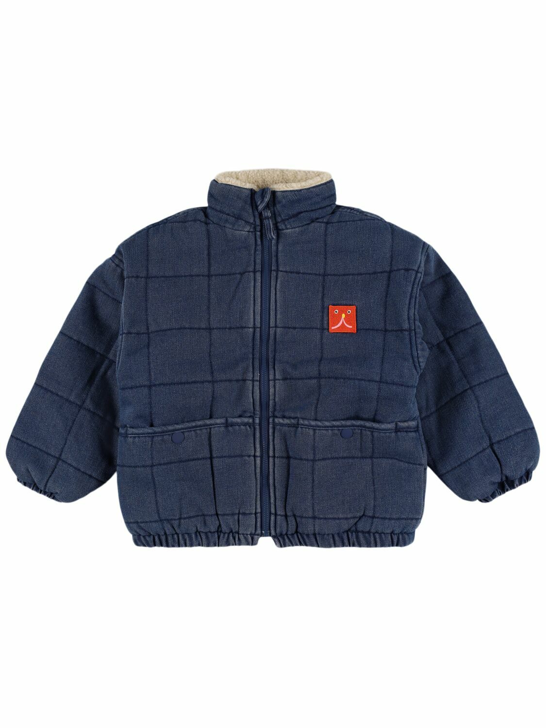 BOBO CHOSES Quilted Cotton & Faux Fur Jacket Bobo Choses