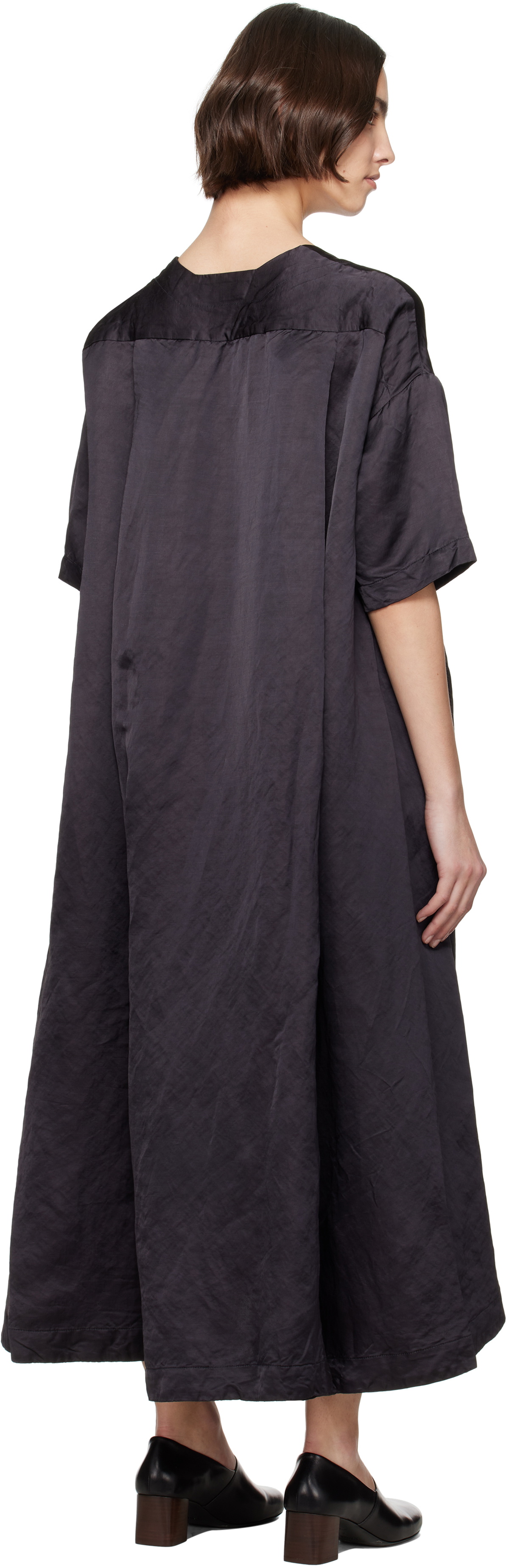 CASEY CASEY Black Wow Midi Dress CASEY CASEY