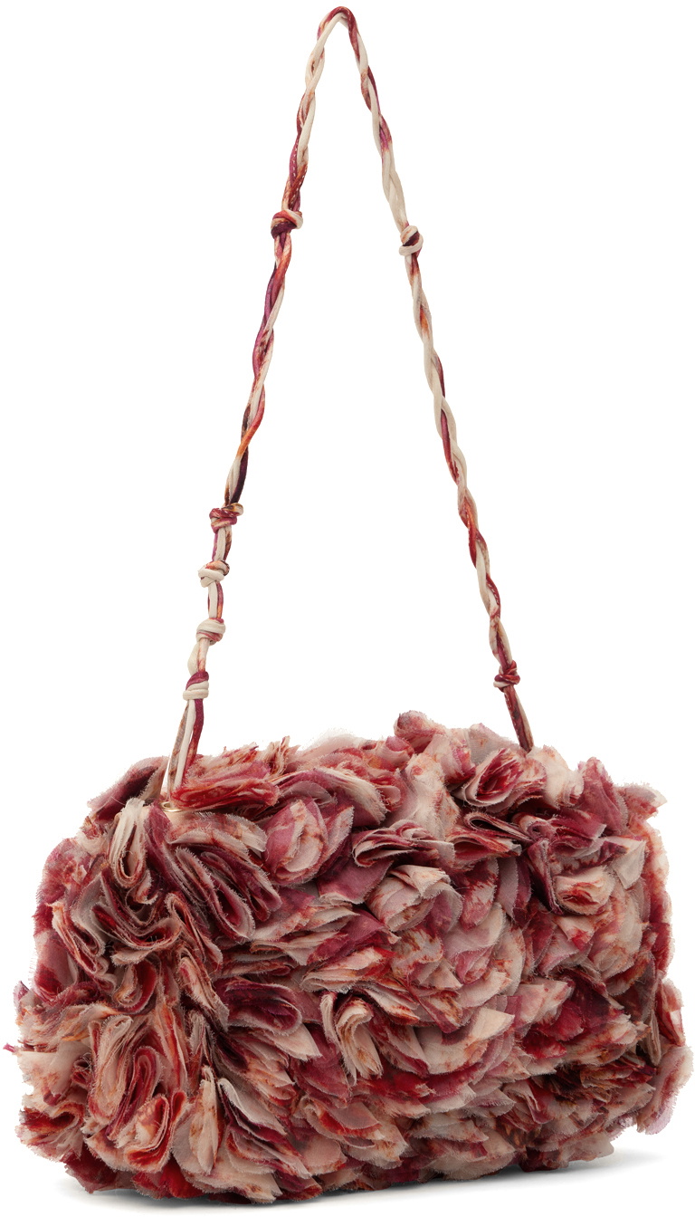 Dries Van Noten Pink Ruffle Bag Dries Van Noten