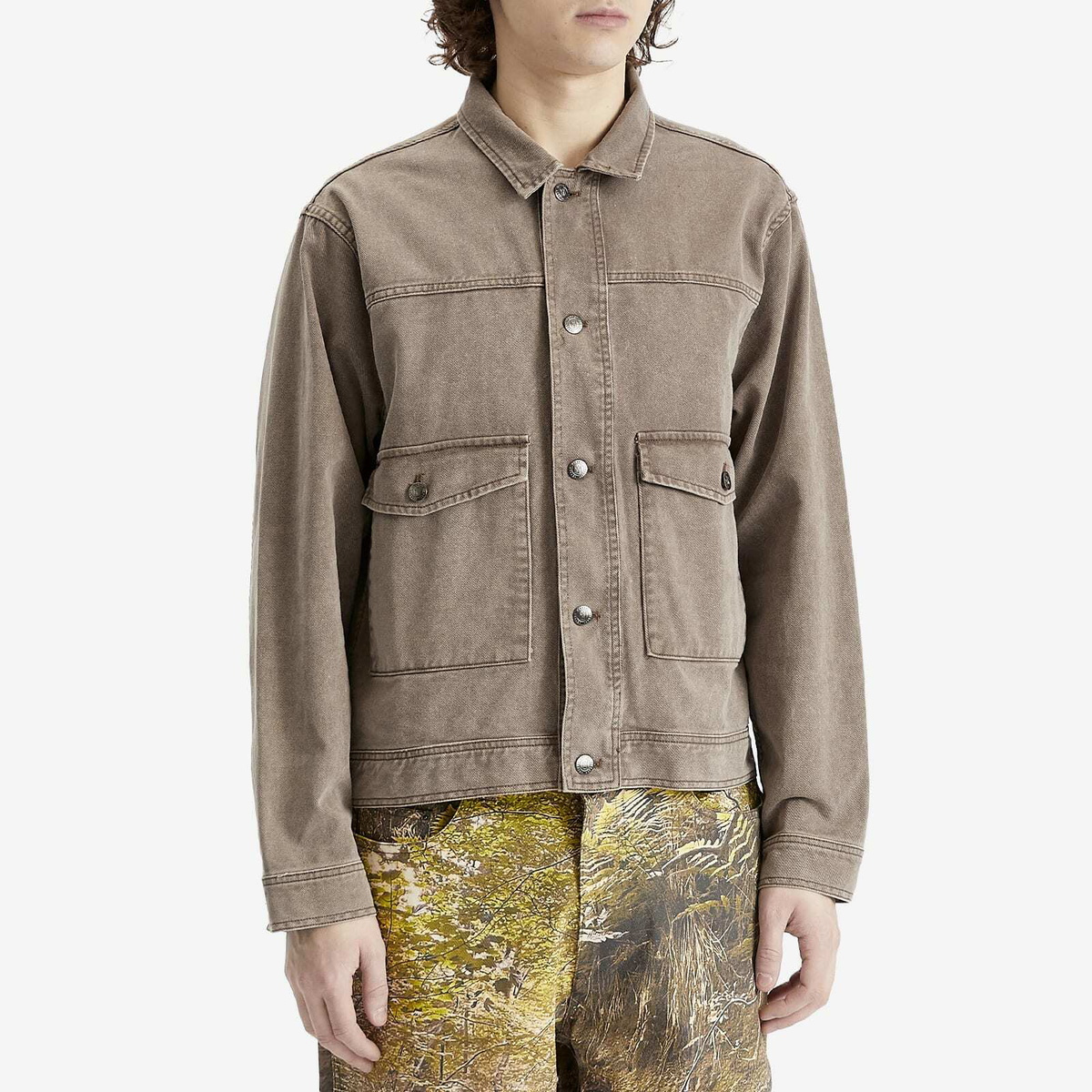 Heresy Men's Rust Jacket in Brown Heresy