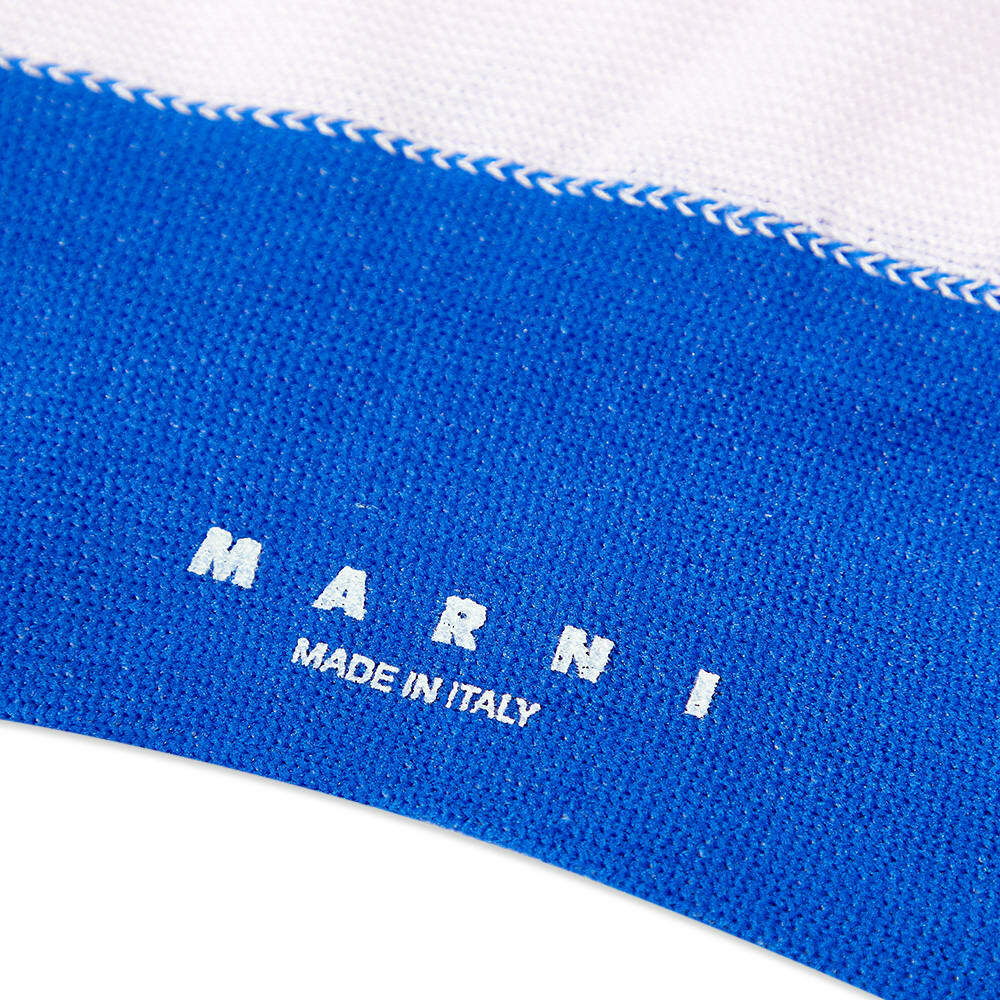 Marni Women's Logo Sock in Pink Gummy Marni