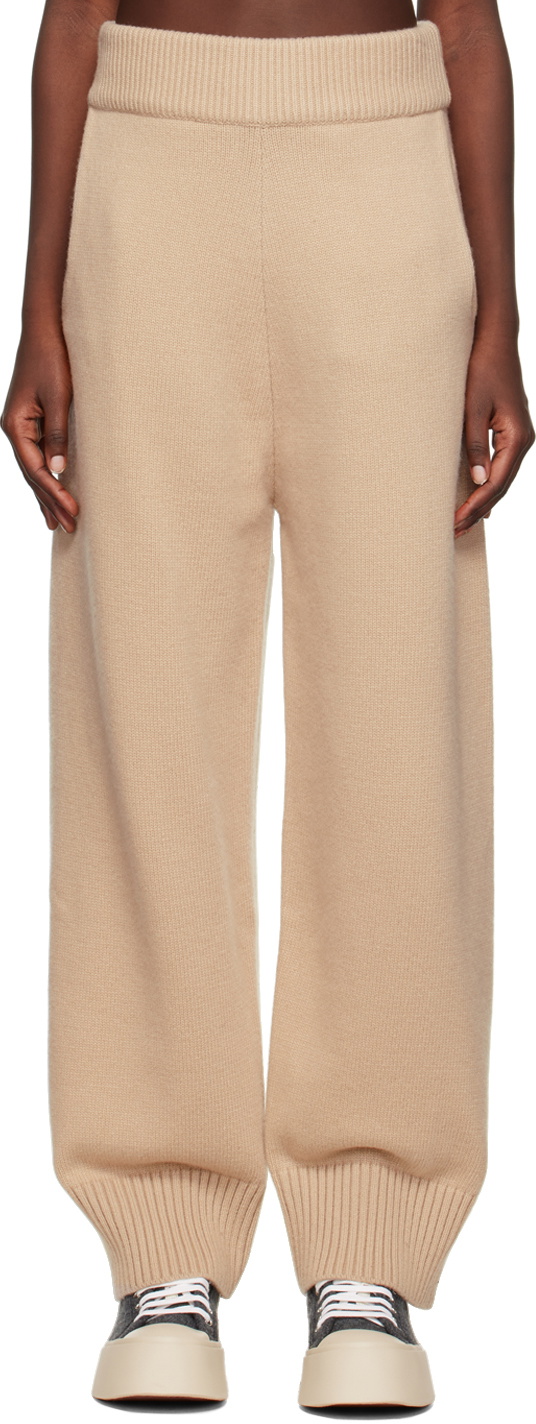 Trunk Project Beige Wide-Leg Lounge Pants Trunk Project