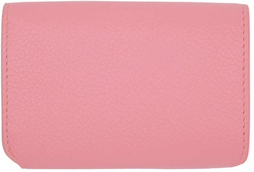 Balenciaga Pink Mini Flap Wallet Balenciaga