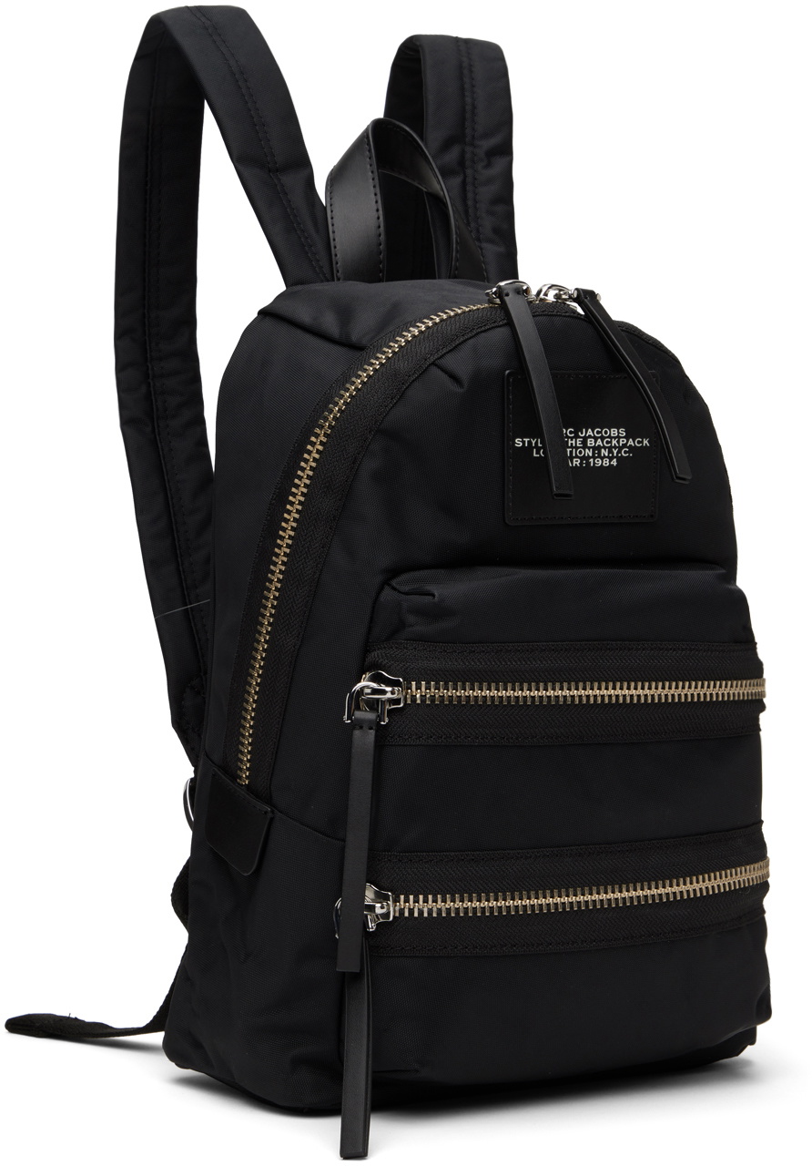 Marc Jacobs Black Medium Biker Backpack Marc Jacobs
