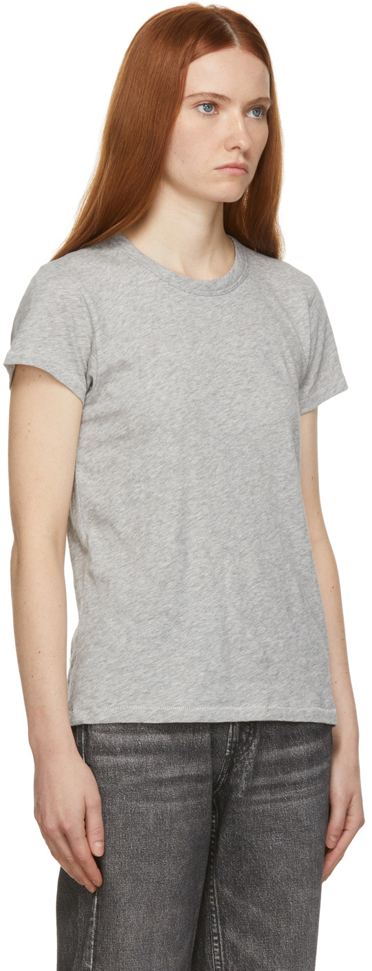rag & bone Grey 'The Slub' T-Shirt Rag and Bone