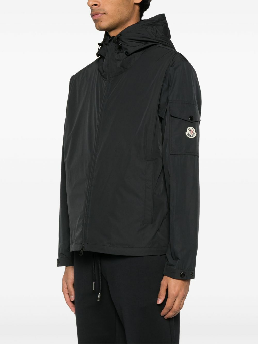 Moncler Black Etiache Rain Jacket Moncler