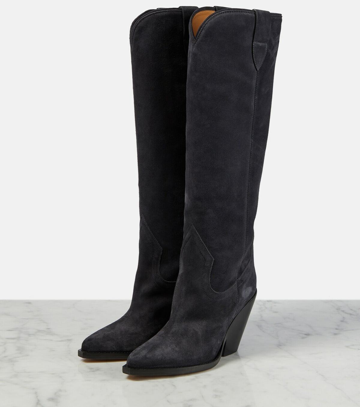 Isabel Marant Leyane suede knee-high boots Isabel Marant