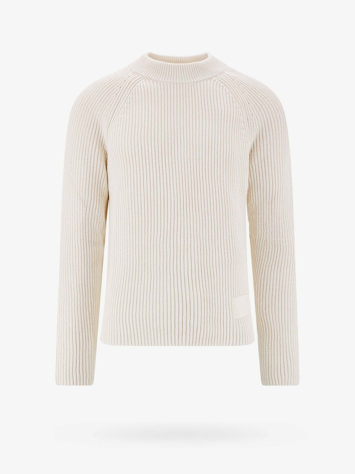 Ami Paris Sweater White Mens AMI