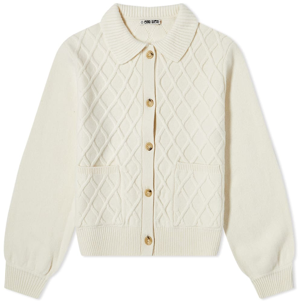 Ciao Lucia Women's Tomayo Cardigan in White Ciao Lucia
