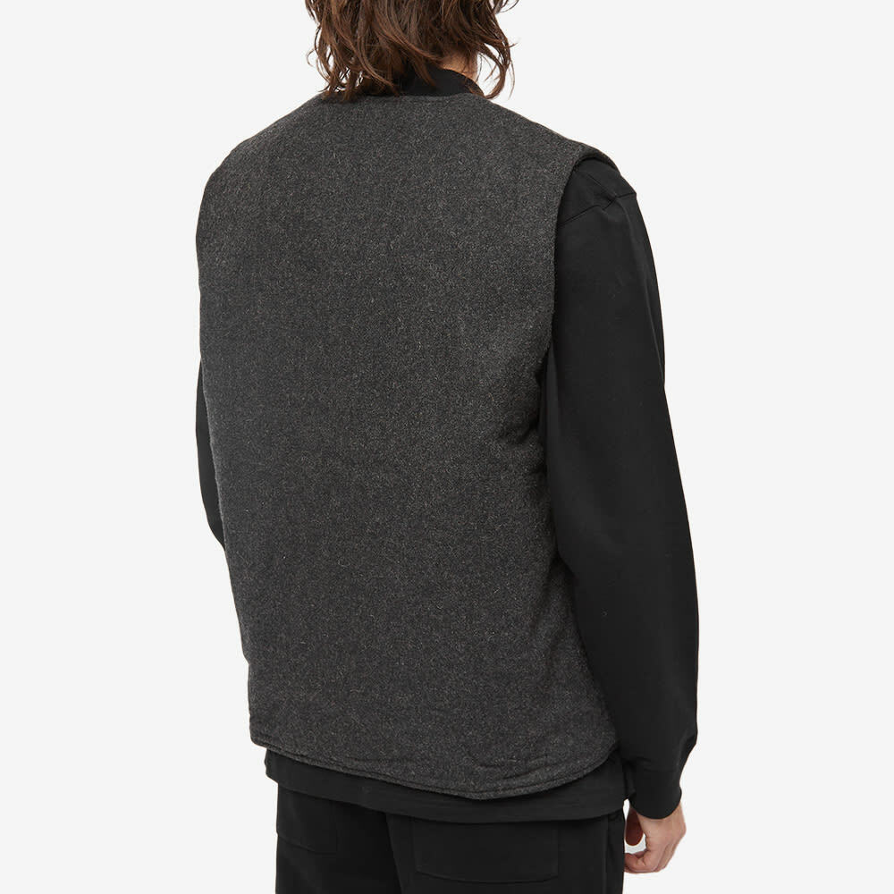 Heresy Men's Groundsman Vest in Black/Ecru/Grey Heresy