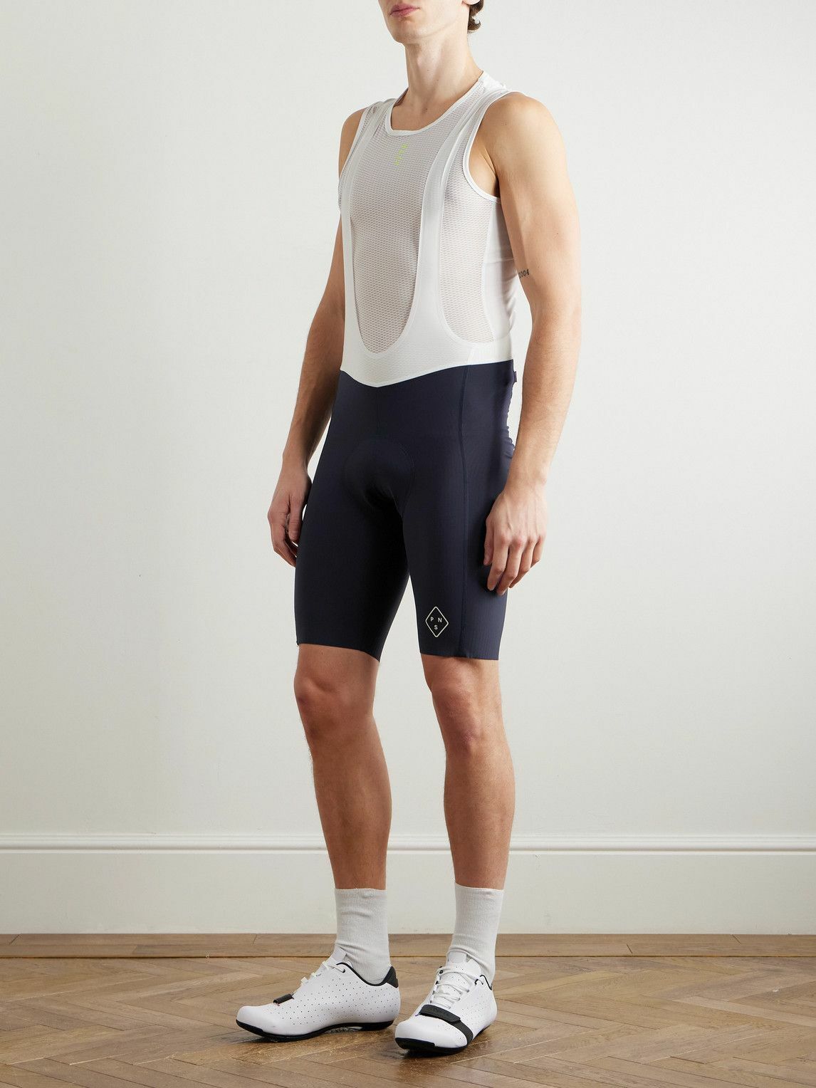 Pas Normal Studios - Solitude Logo-Print Stretch-Jersey Cycling Bib ...