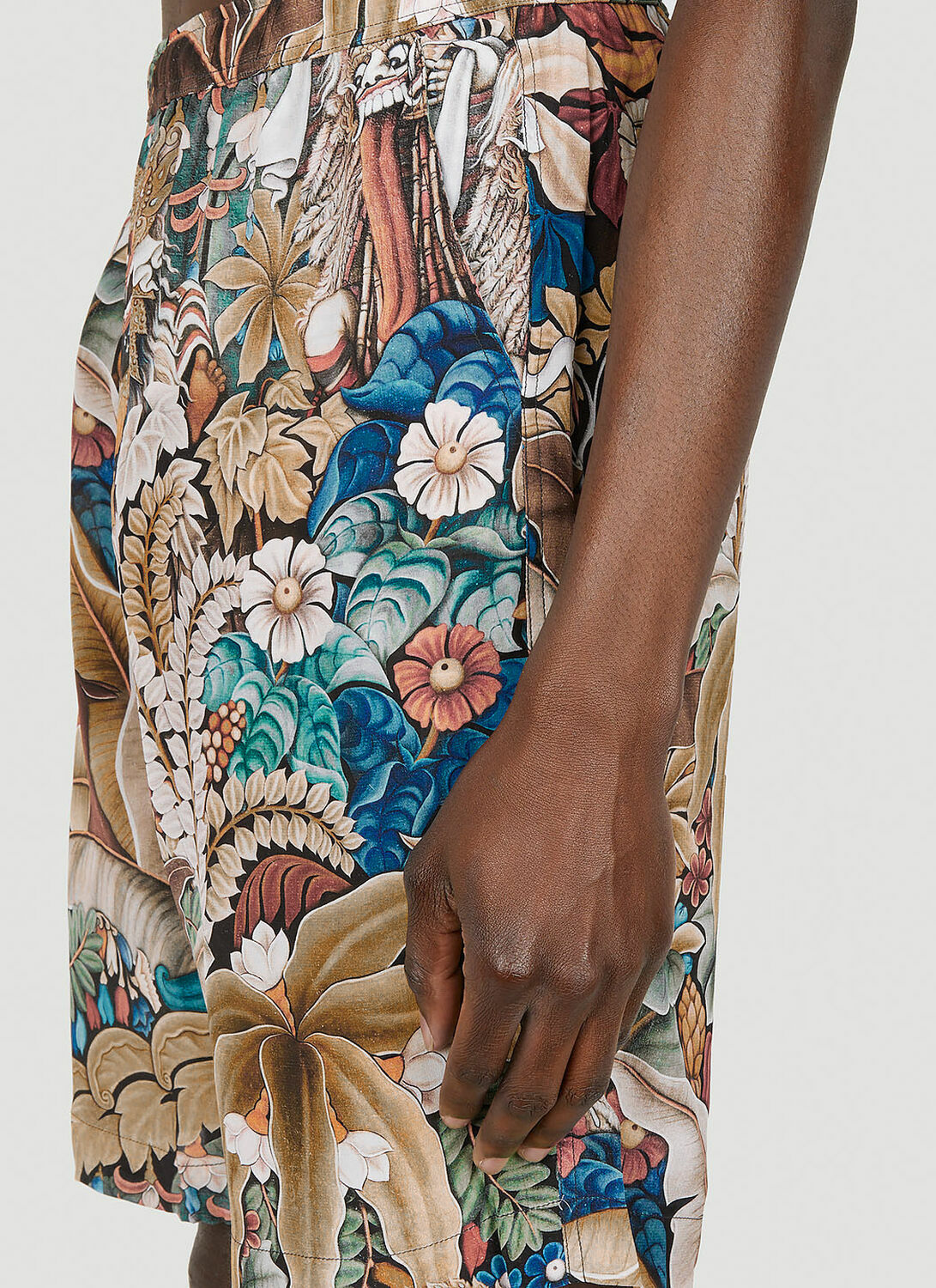 Endless Joy Abstract Motif Board Shorts Endless Joy