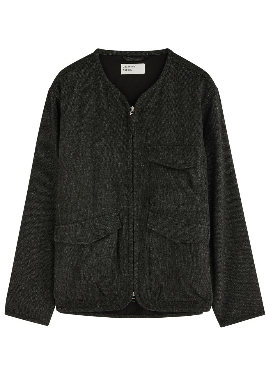 Universal Works Parachute Liner Woven Jacket Grey Universal Works