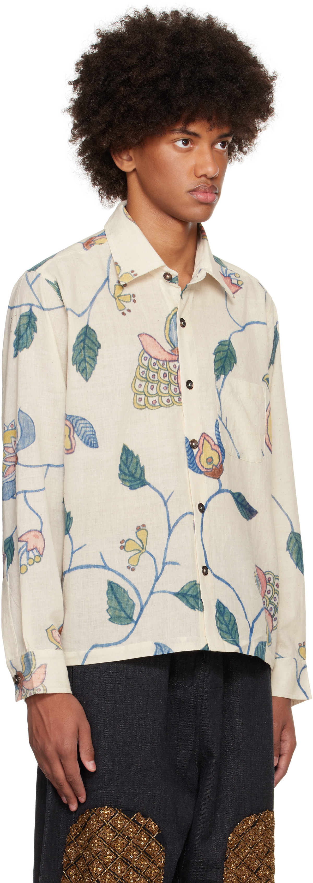 Kartik Research Off-White Box Shirt Kartik Research