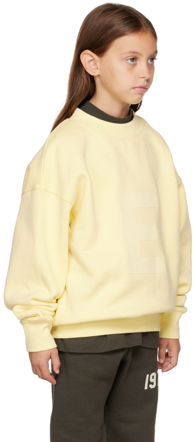 Essentials Kids Yellow Logo Sweatshirt Essentials