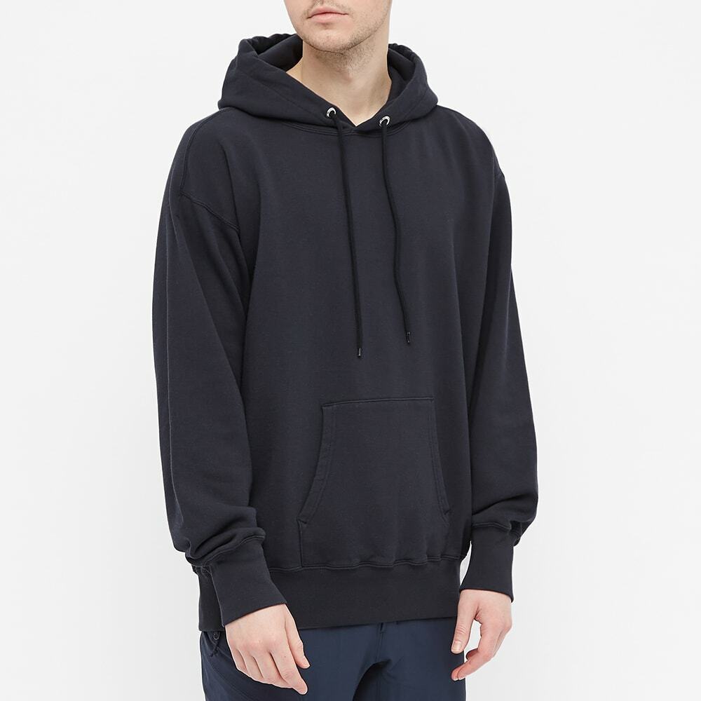 Nanamica Men's Popover Hoody in Navy Nanamica