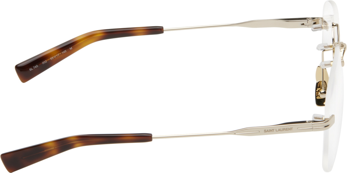 Saint Laurent Gold SL 745 Glasses Saint Laurent