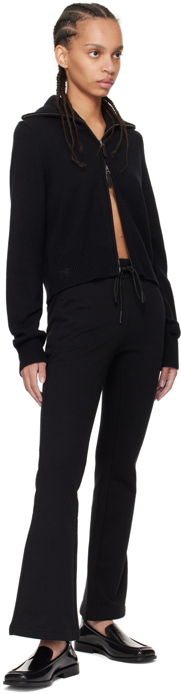 Fax Copy Express Black Zip Sweater Fax Copy Express
