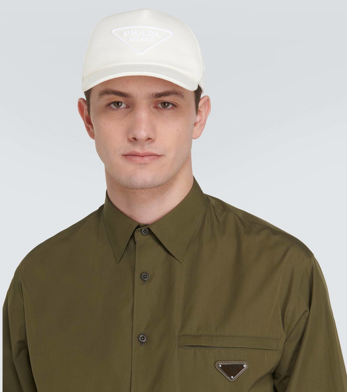 Prada Logo baseball cap Prada