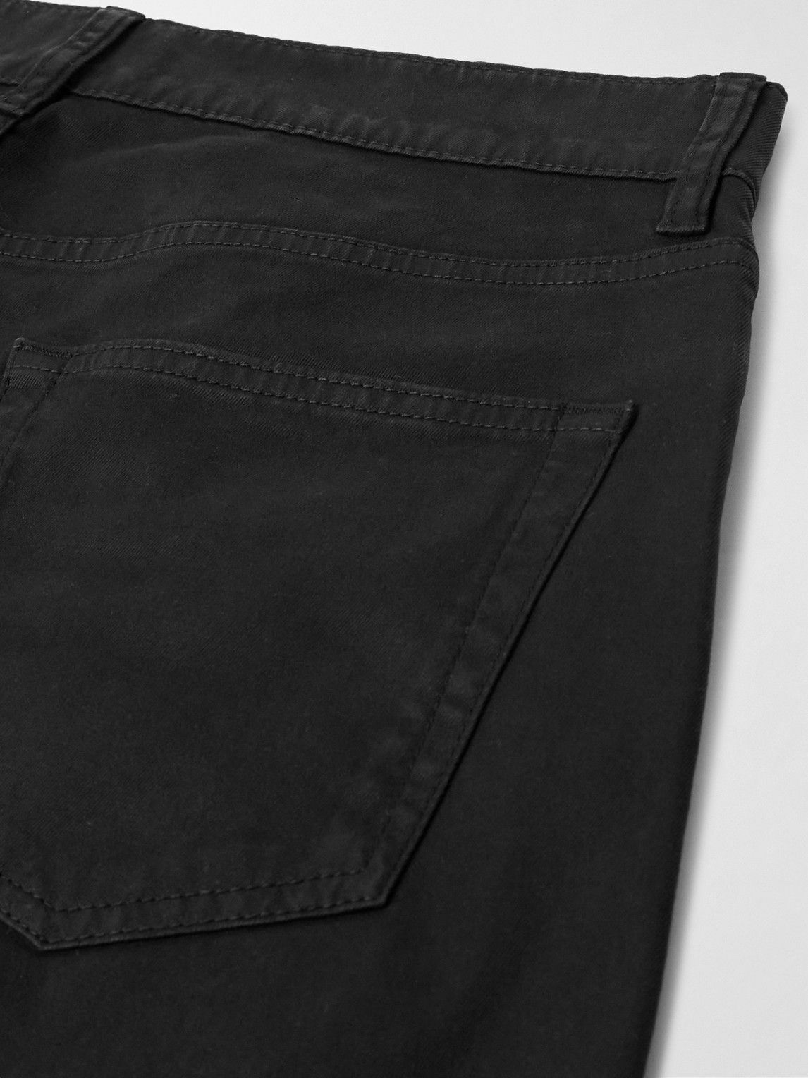 Dunhill - Slim-Fit Cotton-Twill Trousers - Black Dunhill