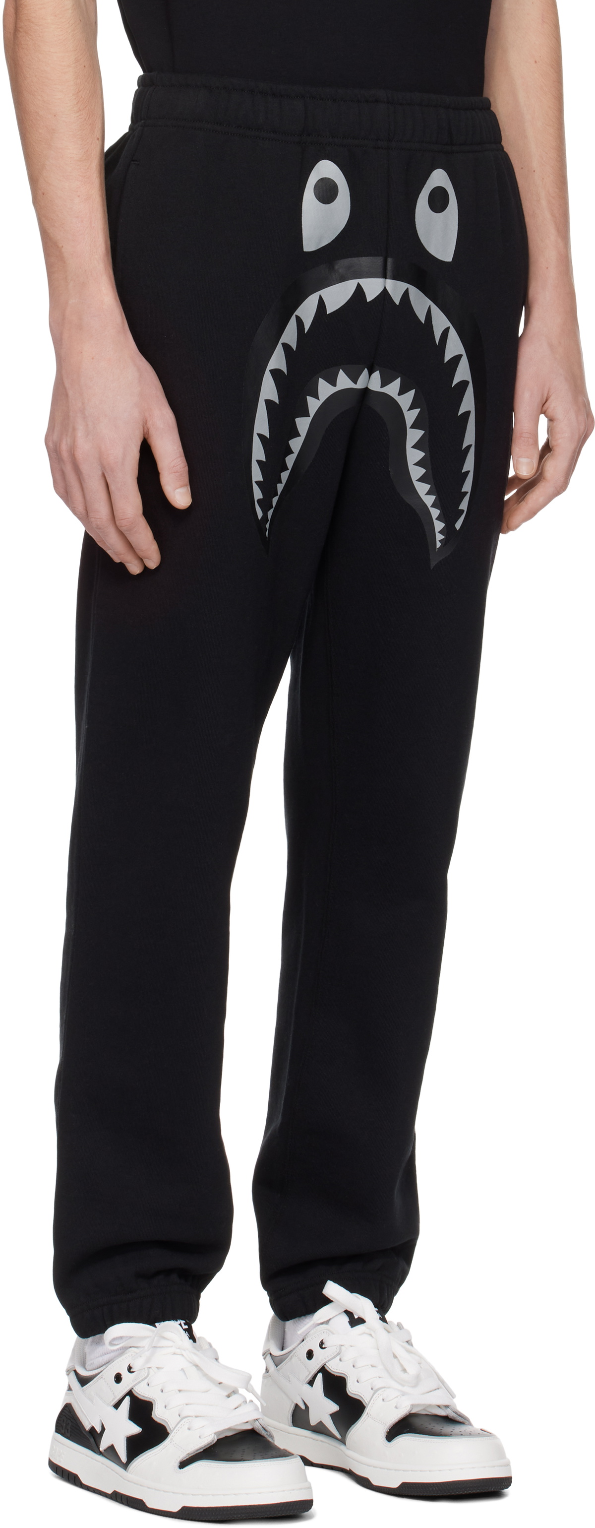 BAPE Black Shark Sweatpants A Bathing Ape