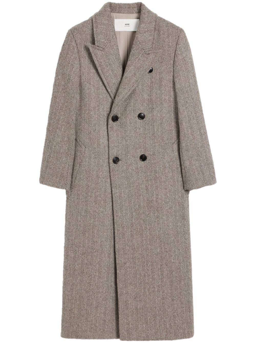 AMI PARIS - Long Wool Coat AMI