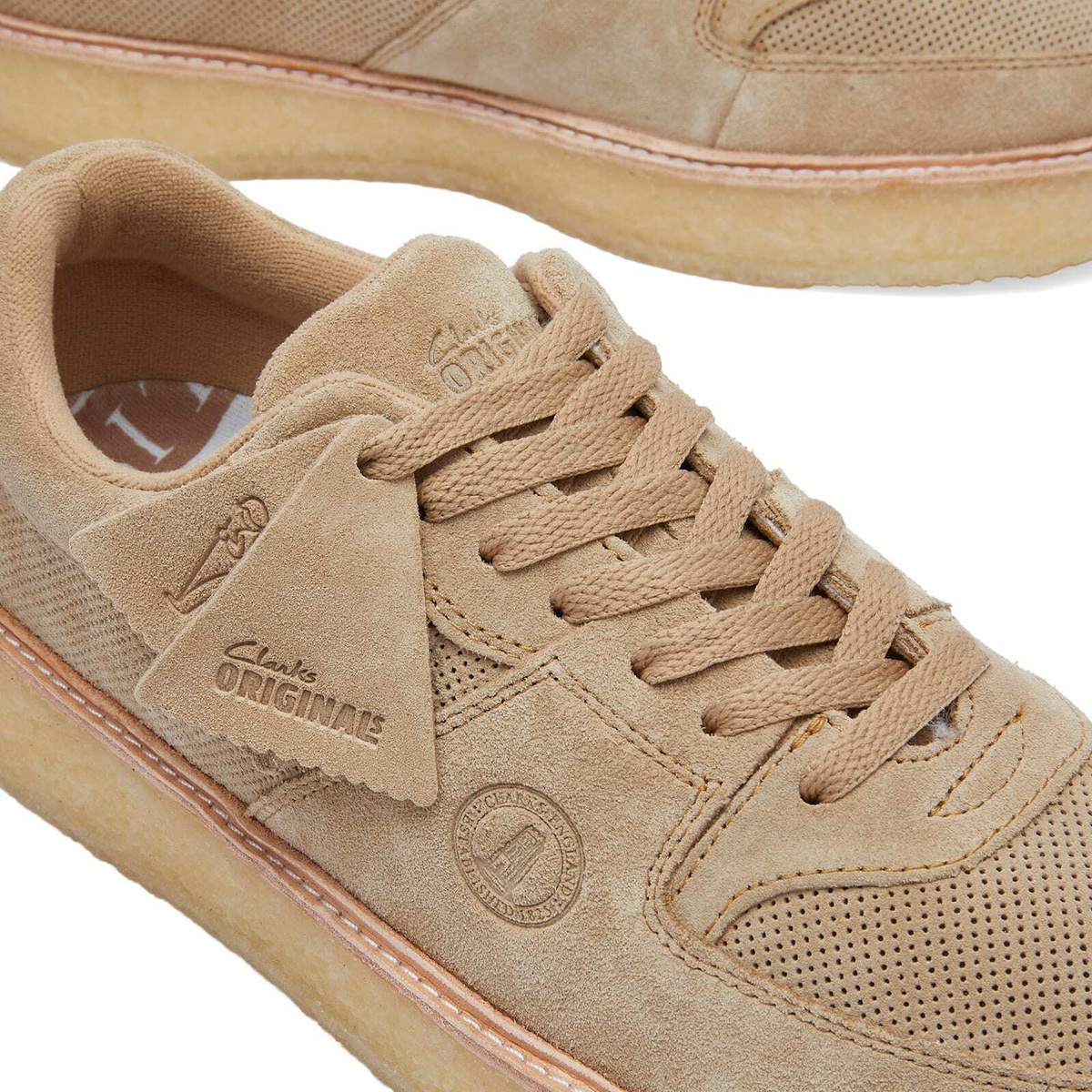 Clarks Originals Men's x Ronnie Feig Sandford in Desert Tan Suede ...